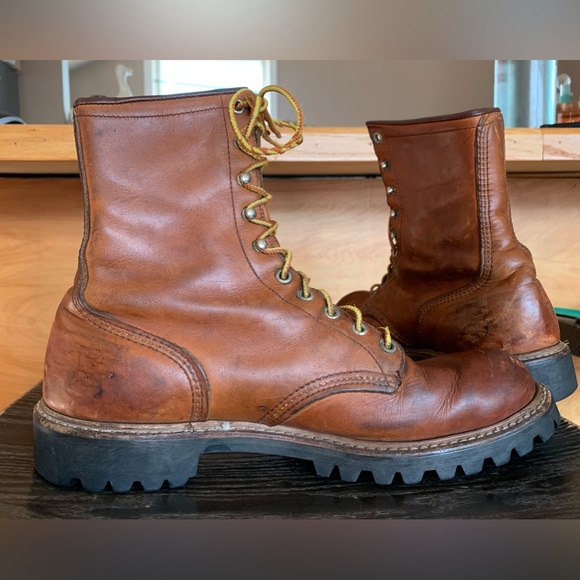 Red Wing Shoes | Shoes | Vintage Irish Setter Red Wing 899 Logger Boots ...